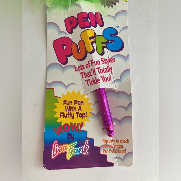 Lisa Frank | Other | Vintage 99s Rare Lisa Frank Pen Puffs New In ...